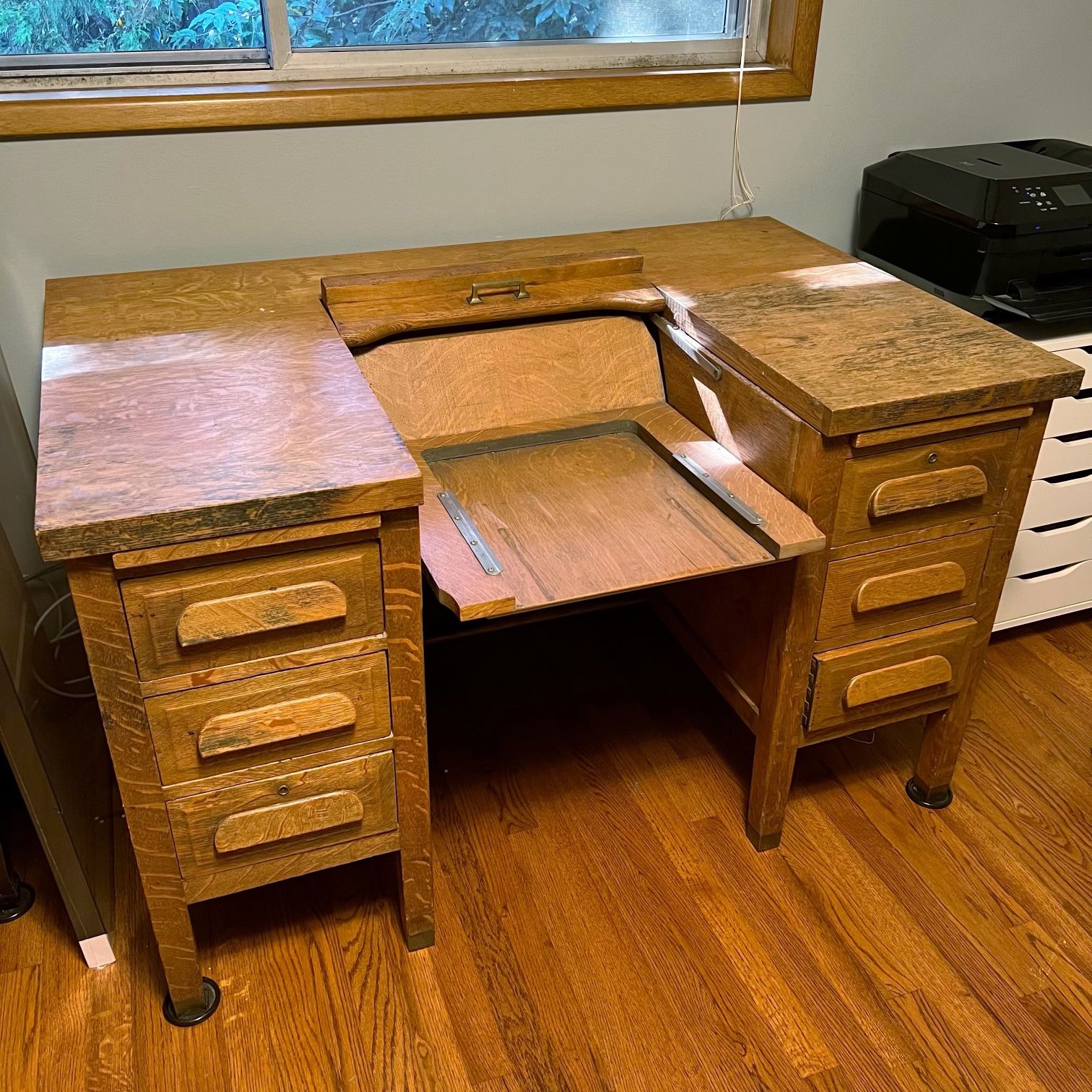 Vintage Secretary Hidden Typewriter Desk for Sale in Portland OR OfferUp