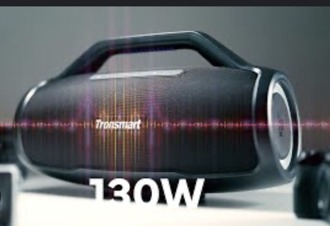 Tronsmart Bang Max Portable Bluetooth Speaker, 130W Powerful Loud ...