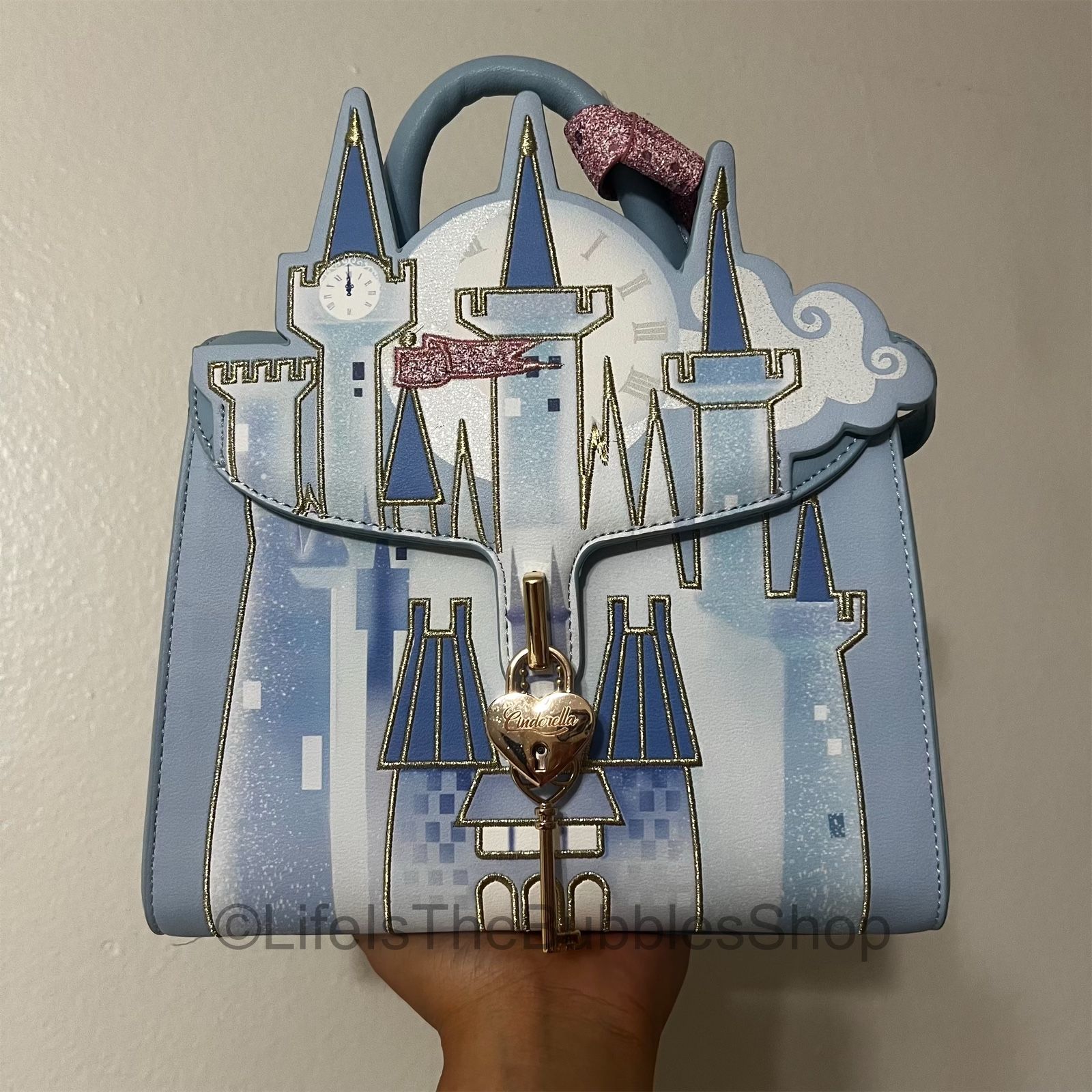 Disney - Danielle Nicole - Cinderella Castle Crossbody Bag for Sale in ...