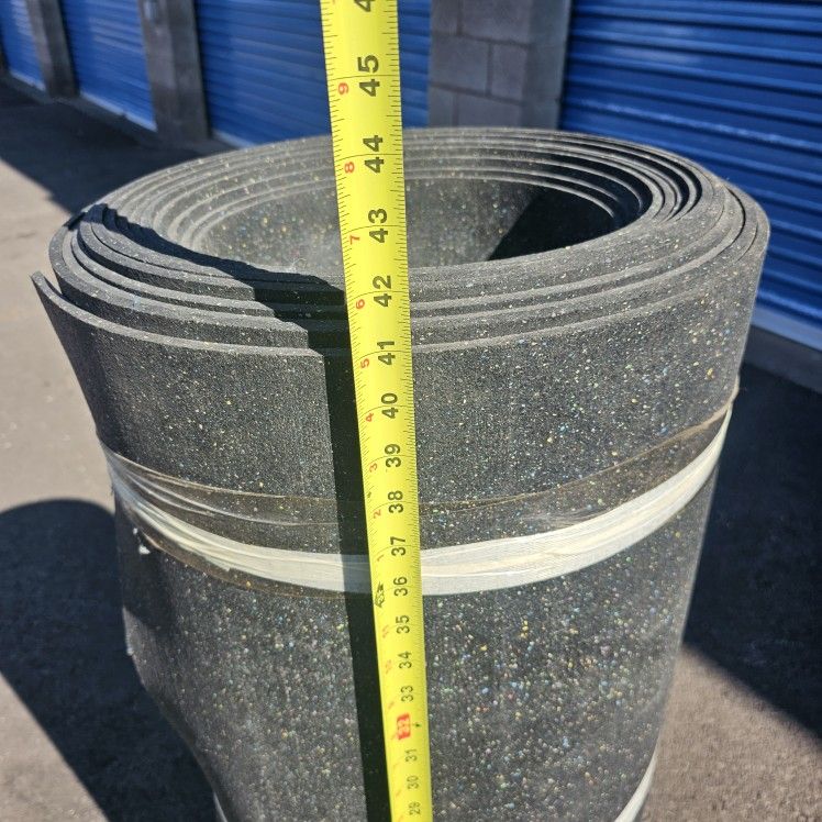 Heavy Duty 1/4" Thick Rubber Mat, 2 Rolls for Sale in Henderson, NV ...