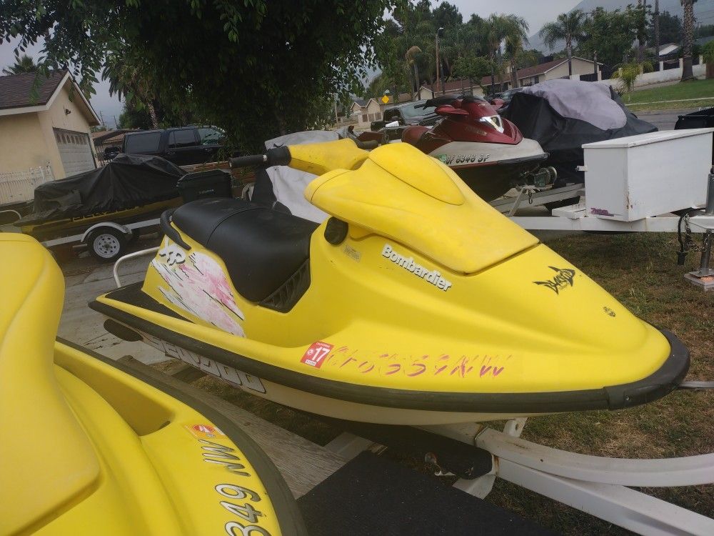 2 96 SEADOO XP800 CC RUNNING CONDITION PRICE IS EACH SKI NO TRAILER ...