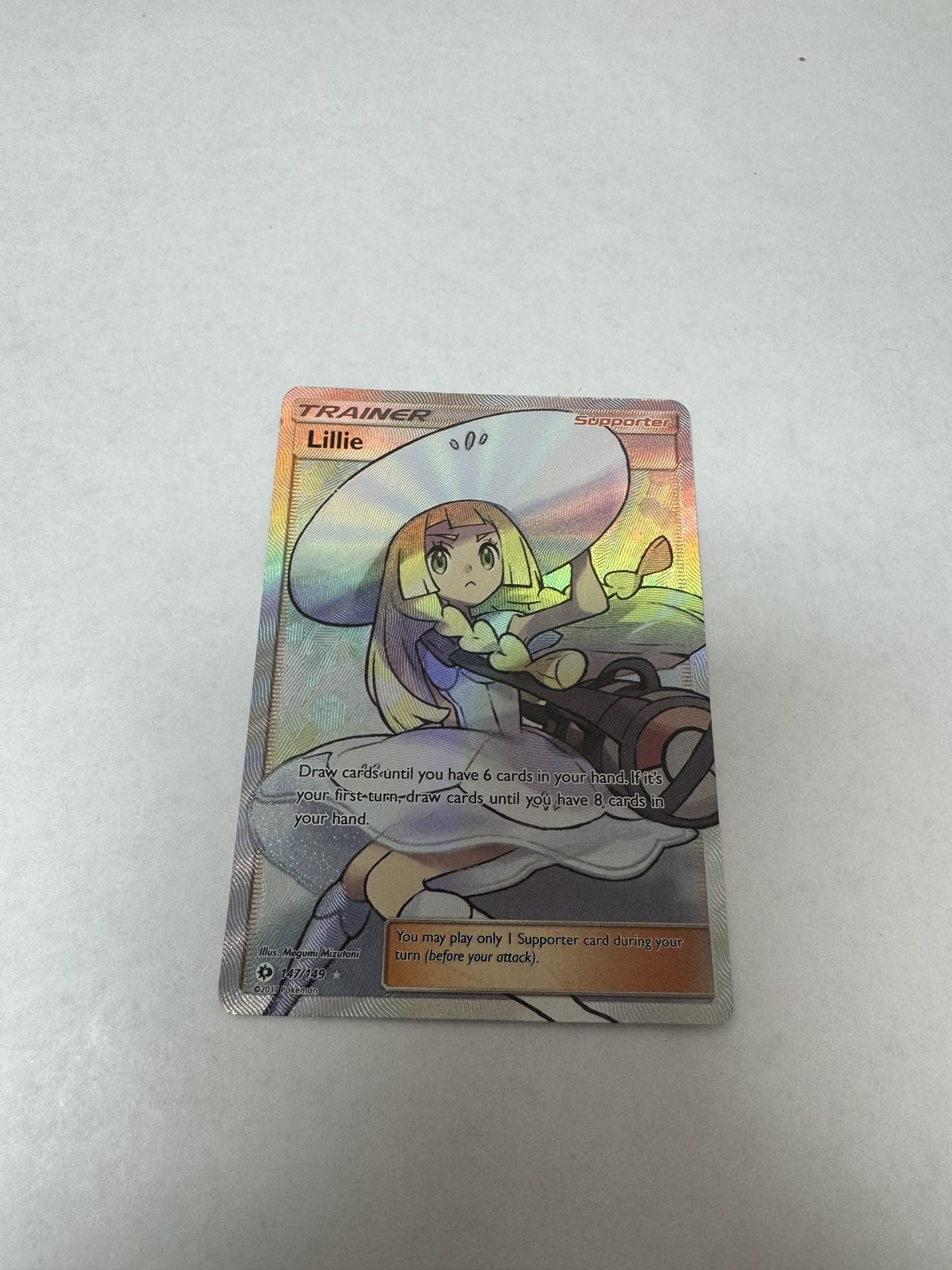Lillie Full Art Trainer from Sun & Moon Base Set Pokemon Card for Sale ...