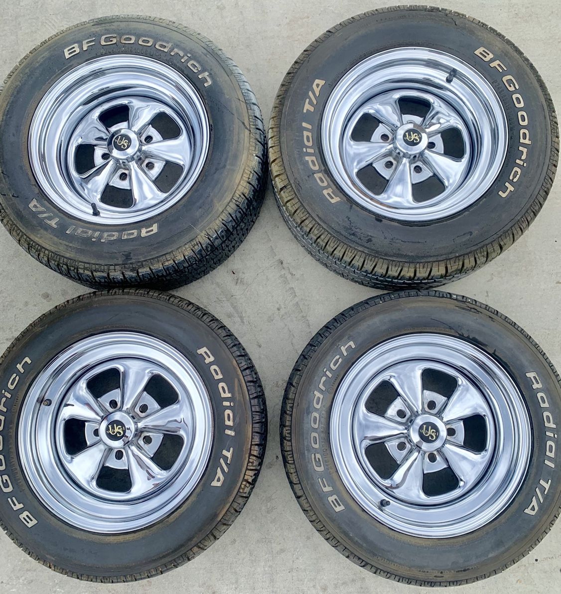 Vintage Cragar US Mag Rims 15” Chevrolet Or ford 5 Lug for Sale in Los ...