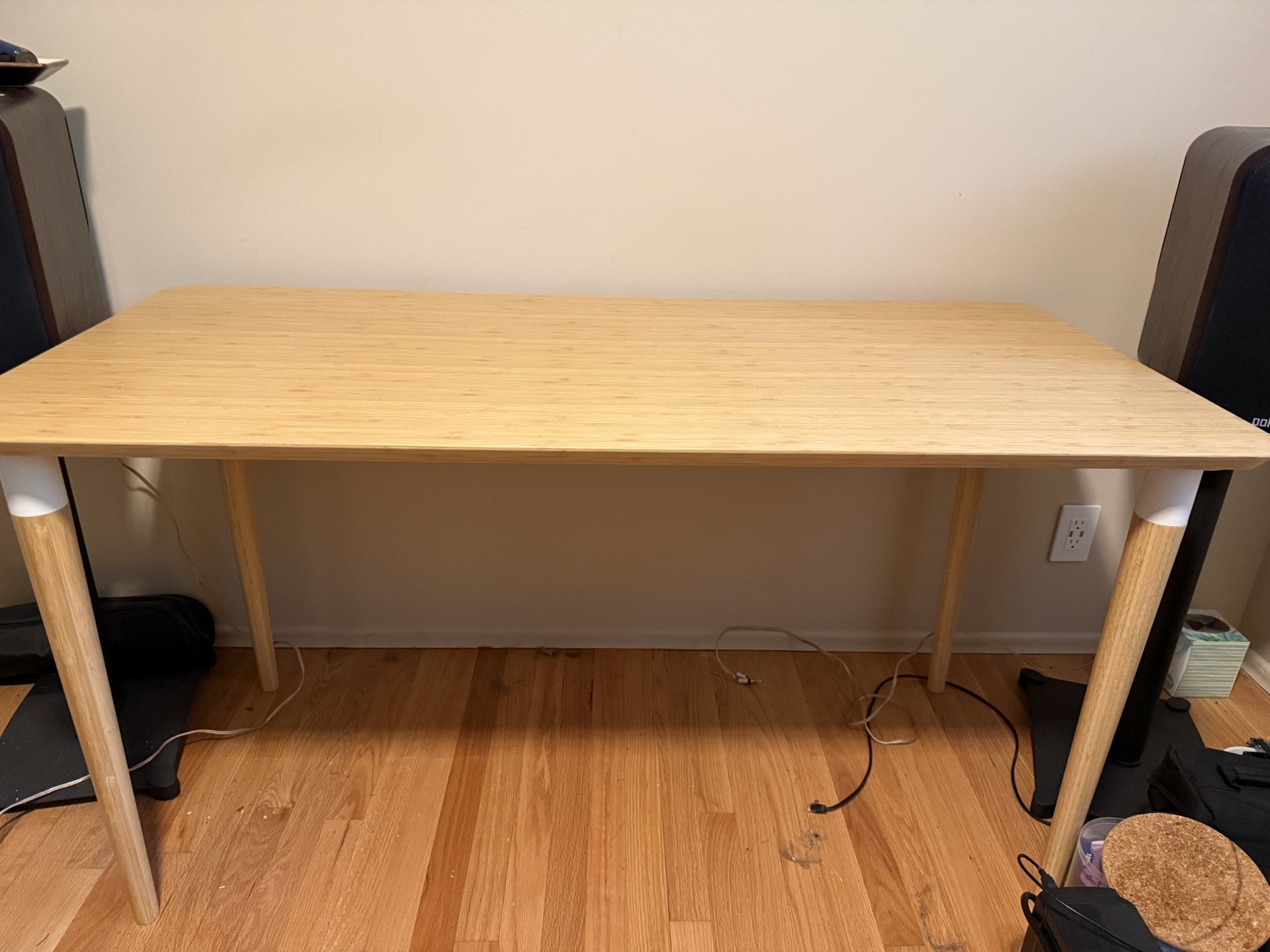IKEA ANFALLARE / HILVER Bamboo Desk for Sale in Kenmore, WA - OfferUp