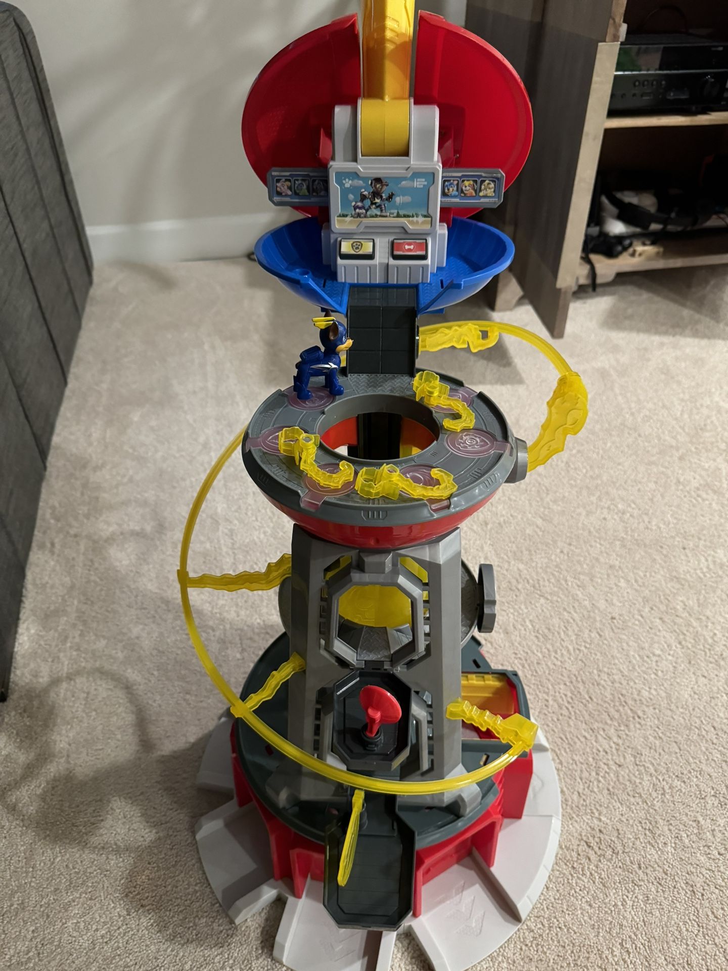 PAW Patrol Tower PAW Patrol Mighty Lookout Tower – 2.75-Foot Tall ...