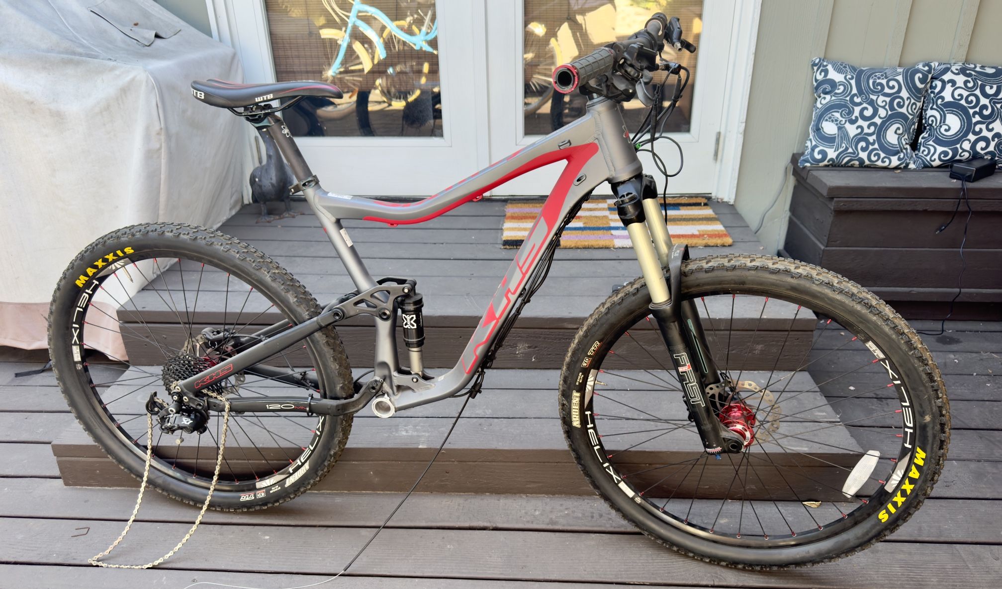2015 Large KHS SixFifty 2500 Full Suspension Mountain Bike For Repair ...