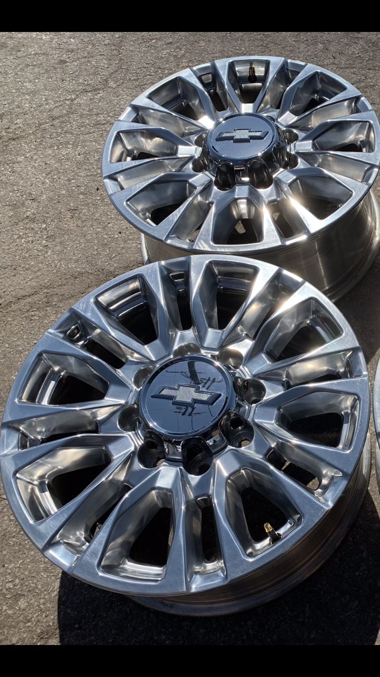 New Chevy Silverado High Country Rims 20” ! 8 Lug Wheels 2020 Chevrolet ...