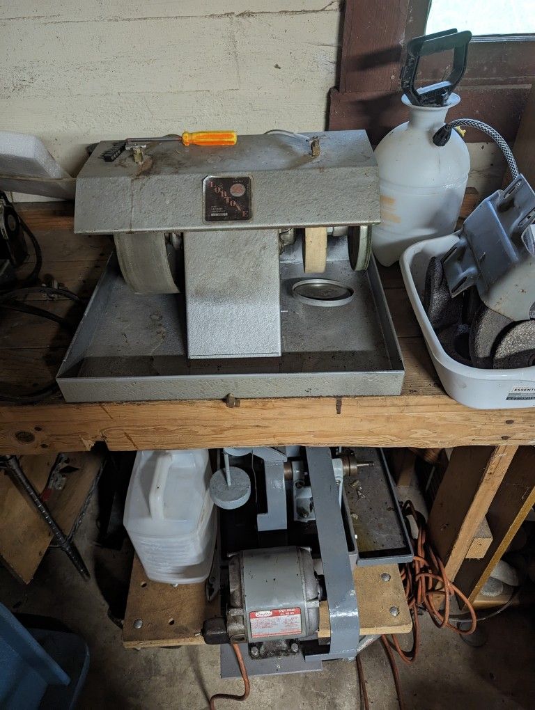 Lortone Lapidary Arbor Set Of 2 for Sale in Graham, WA - OfferUp