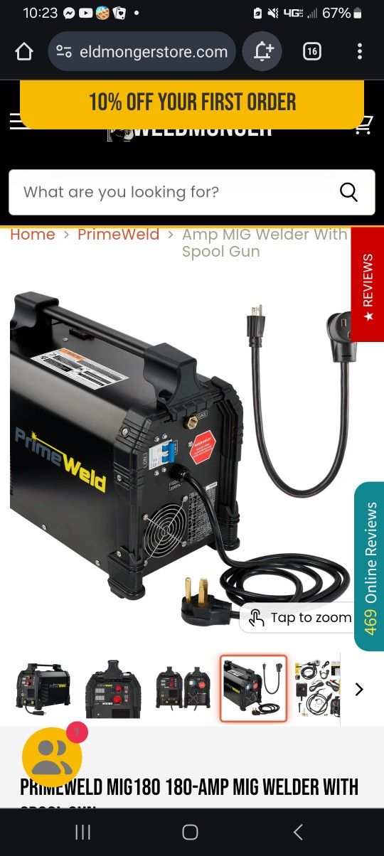 PrimeWeld MiG kuana 180