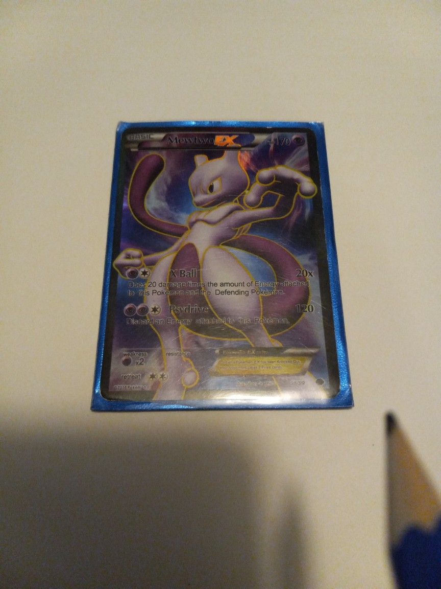 Mewtwo Ex Full Art
