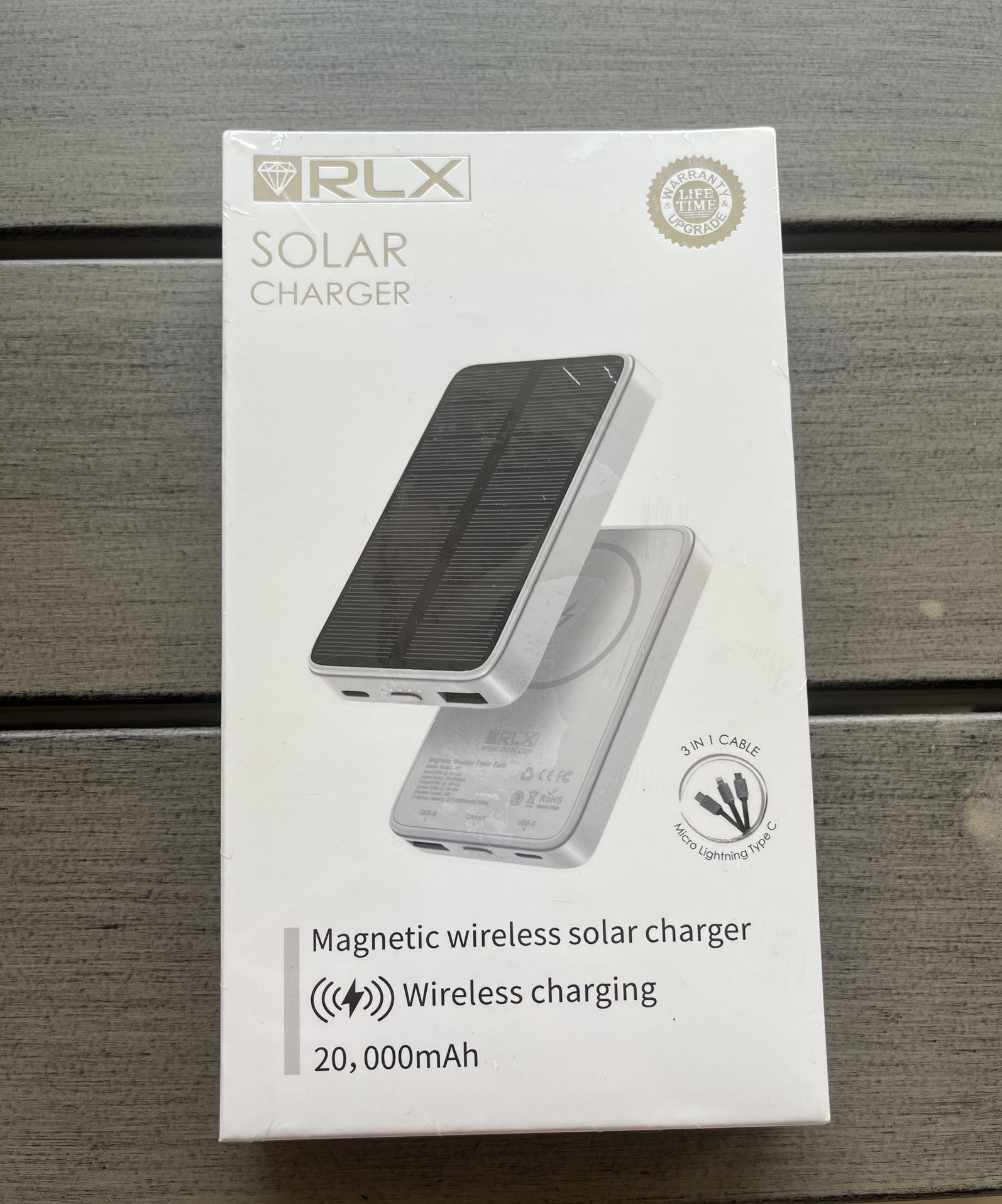 Rlx solar charger store