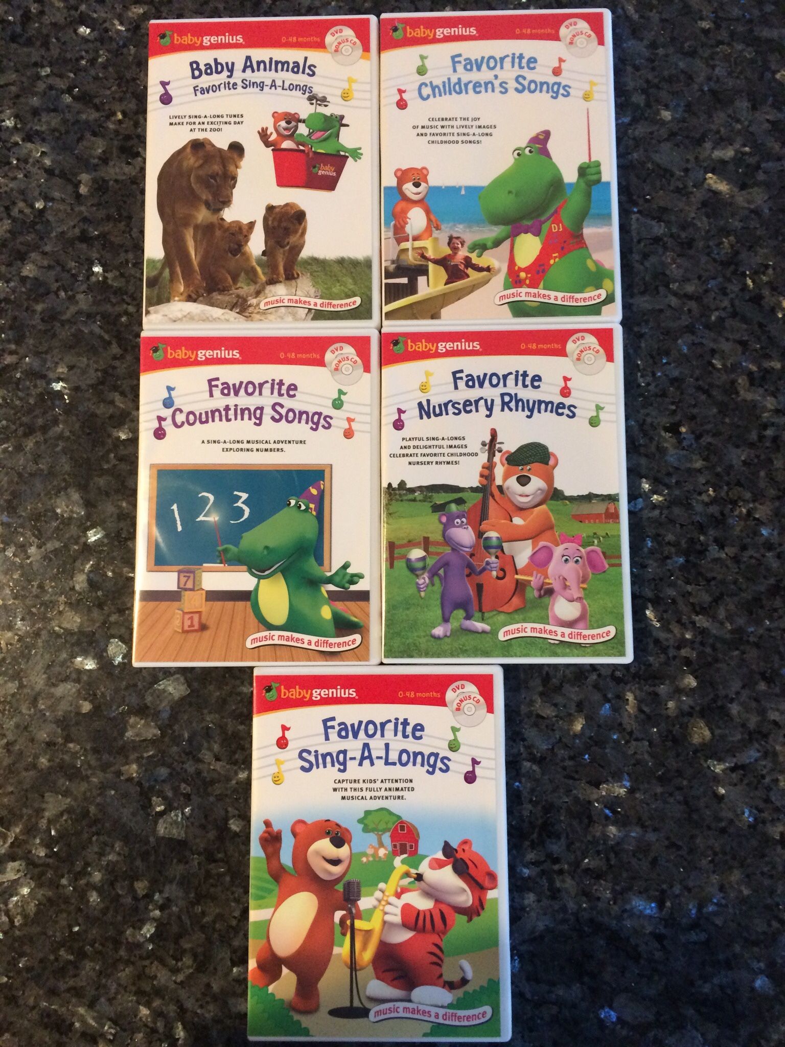 Baby Genius CD/DVD Set for Sale in Palatine, IL - OfferUp