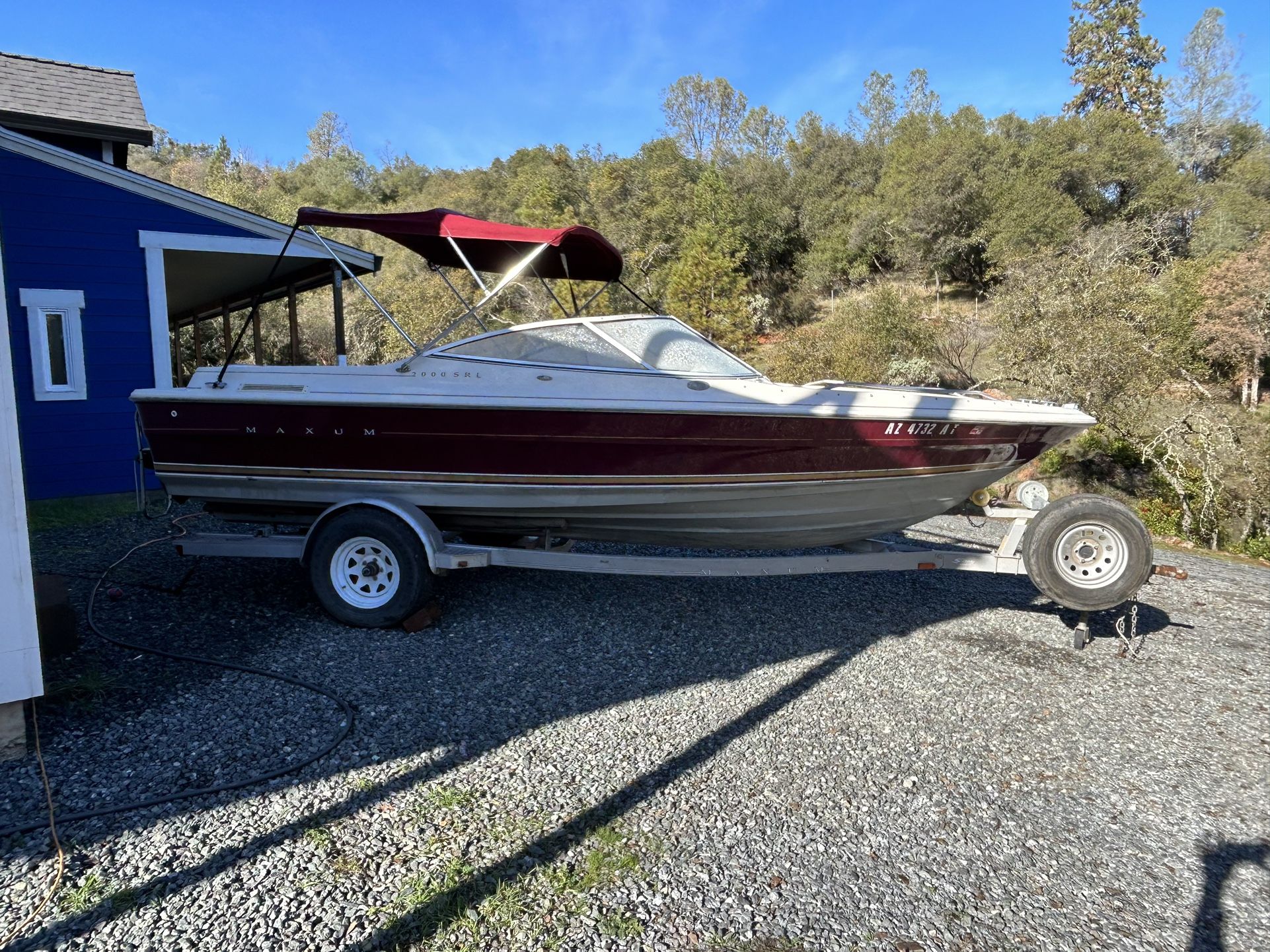 1996 Maxum 2000 Srl Open Bow Ready For The Water for Sale in Roseville ...