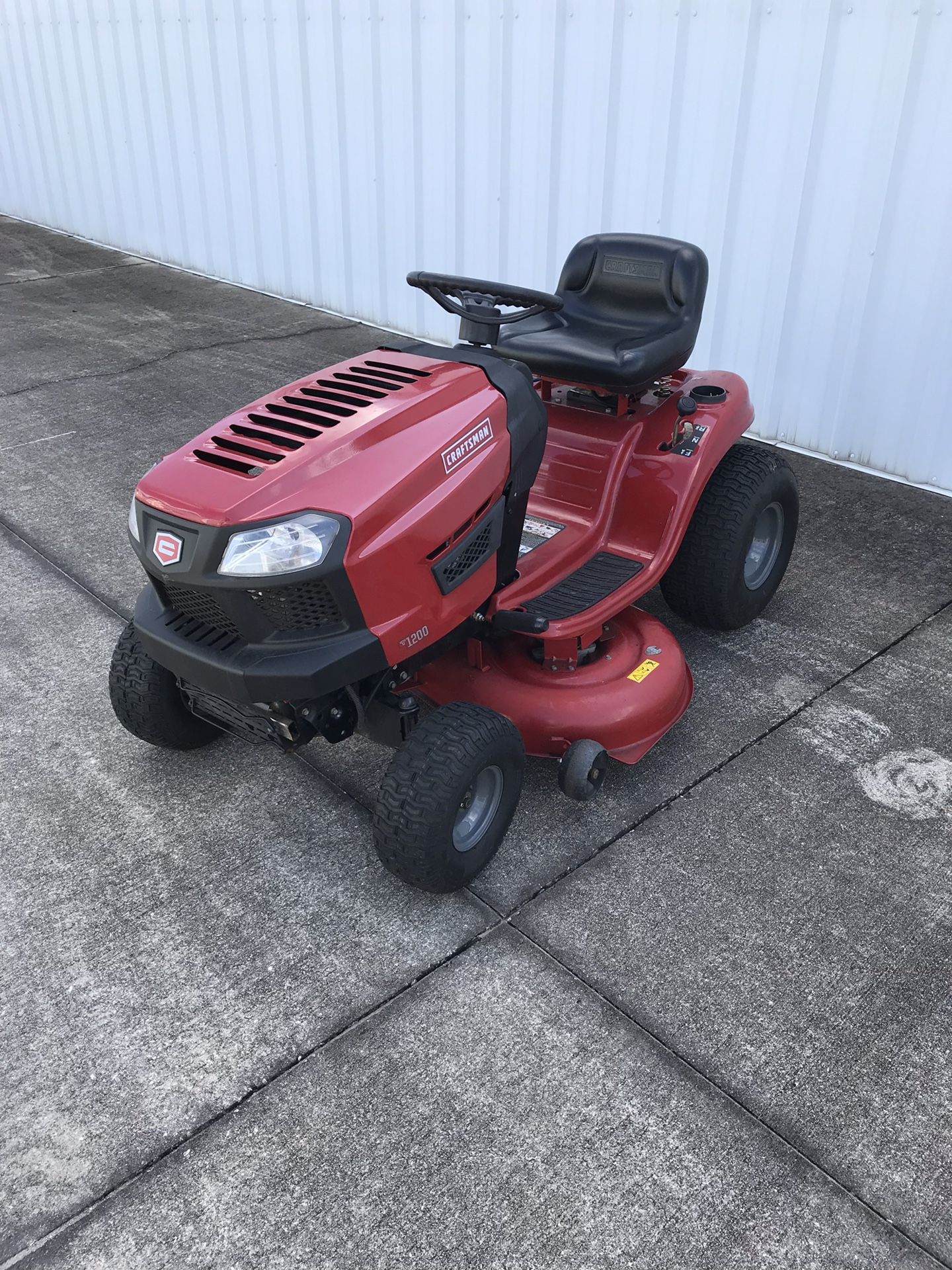 2017 CRAFTSMAN T1200 HYDROSTATIC TRACTOR 42 INCH RIDING LAWN MOWER for ...
