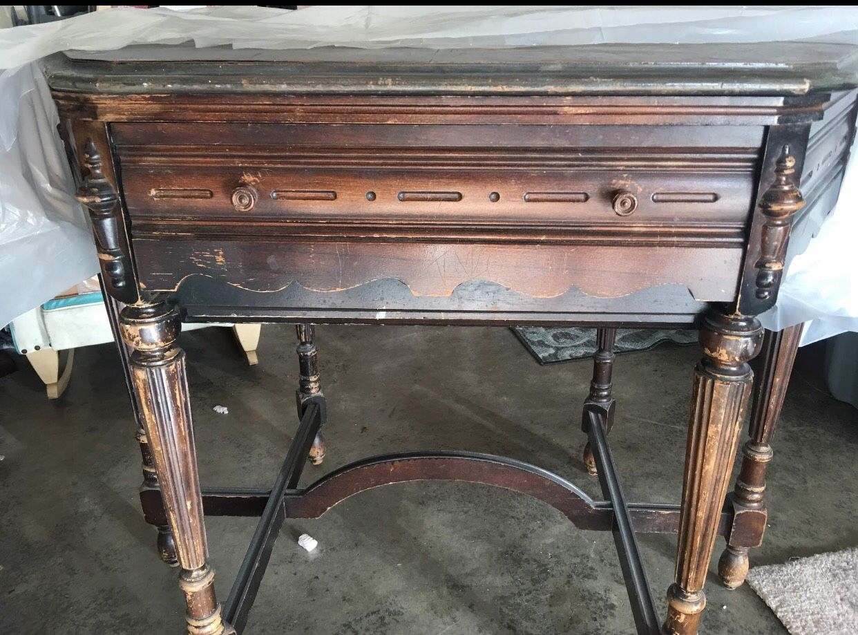 KIEL (golden voice table) Vintage radio stand for Sale in Edgewood, WA ...