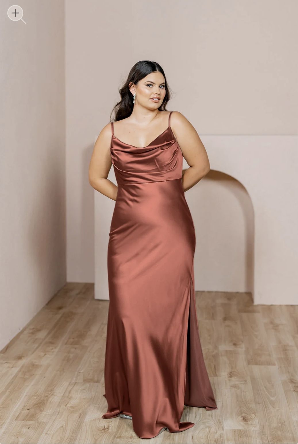 Revelry Skye Satin Dress