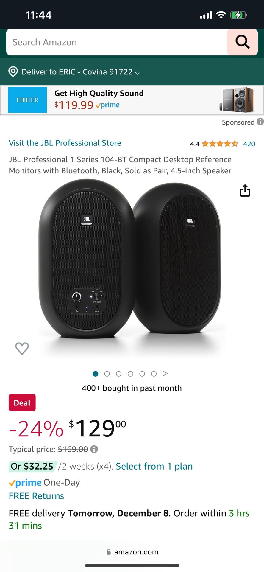 Jbl Desktop Monitors Bluetooth for Sale in Covina, CA - OfferUp