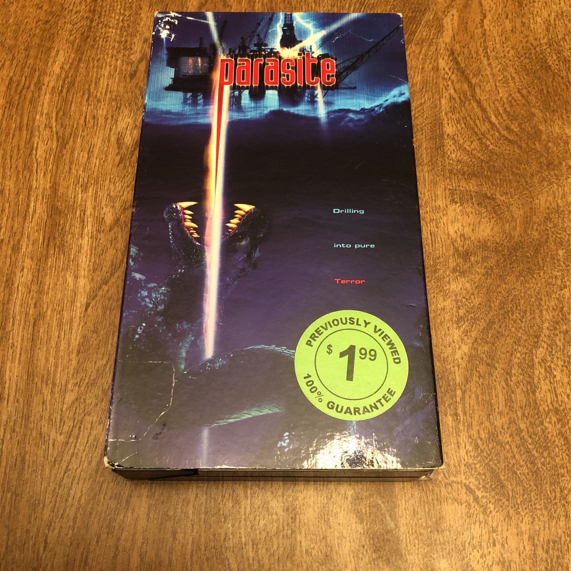 Rare: Parasite VHS Tape Horror Scary for Sale in Fontana, CA - OfferUp
