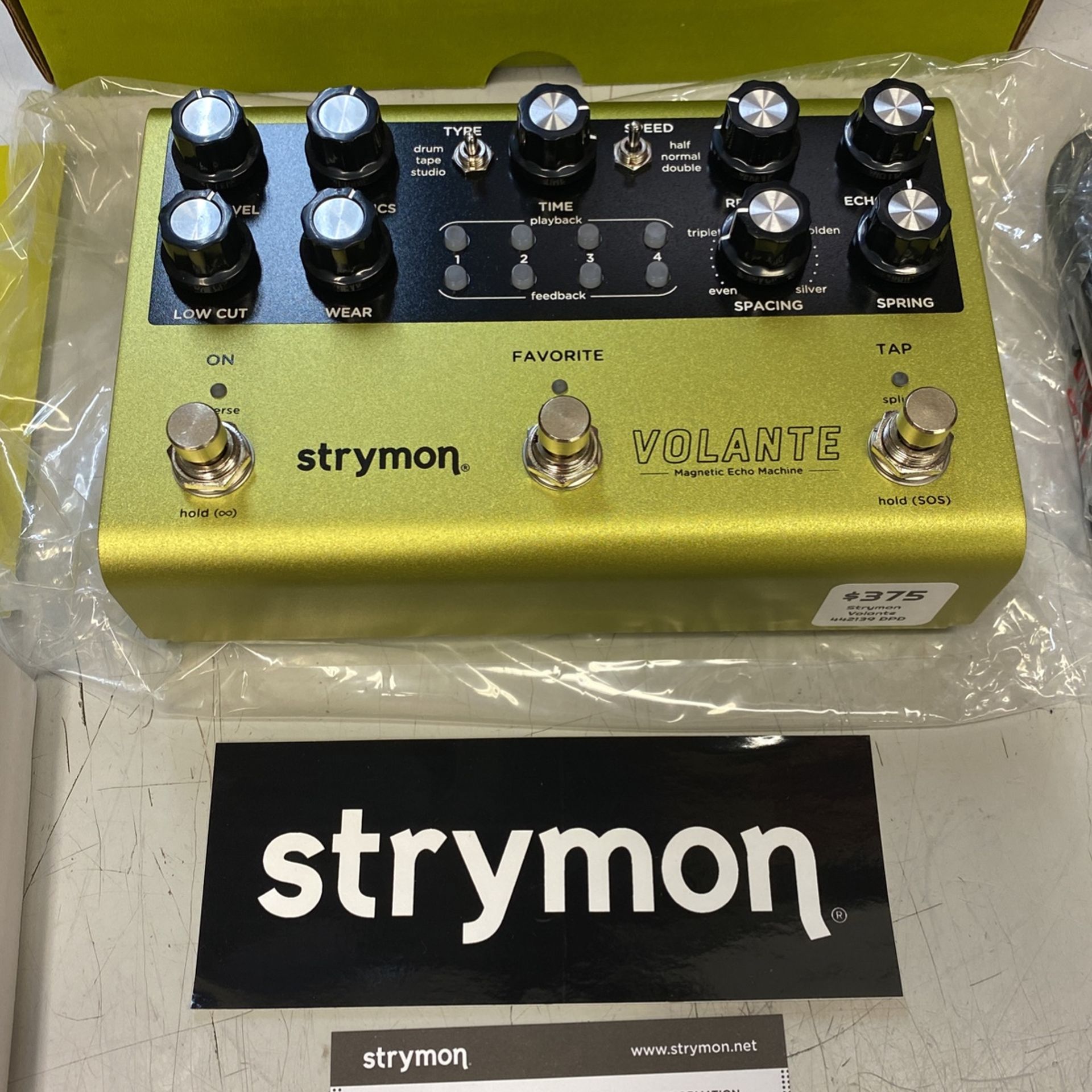 Strymon Volante Magnetic Echo Machine Pedal for Sale in West Hollywood ...