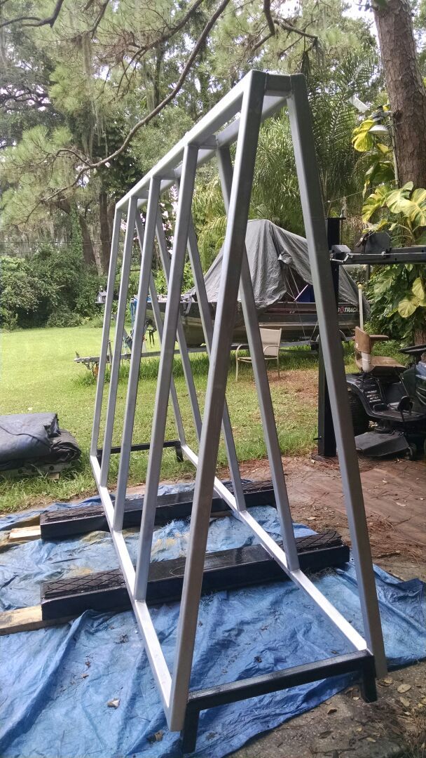 Truckers, heavy duty,A frame for shipping Stone slabs 7ft high10ftlong ...