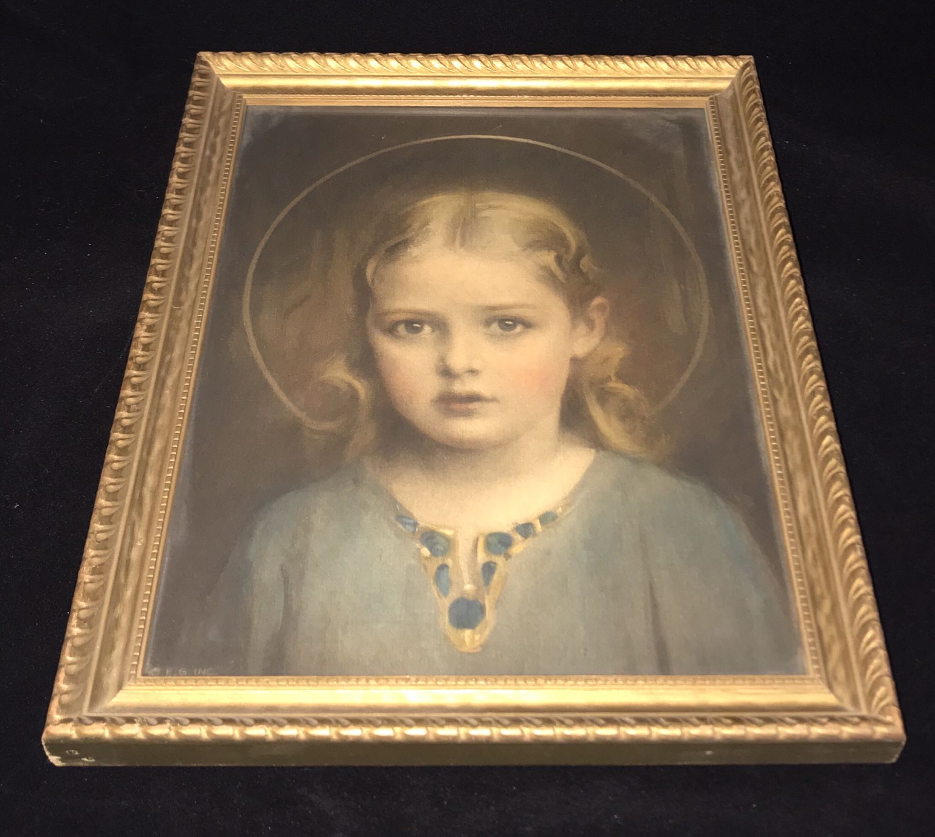 VINTAGE EDWARD GROSS CO. INC. C. BOSSERAN CHAMBERS "MARY MOST HOLY ...