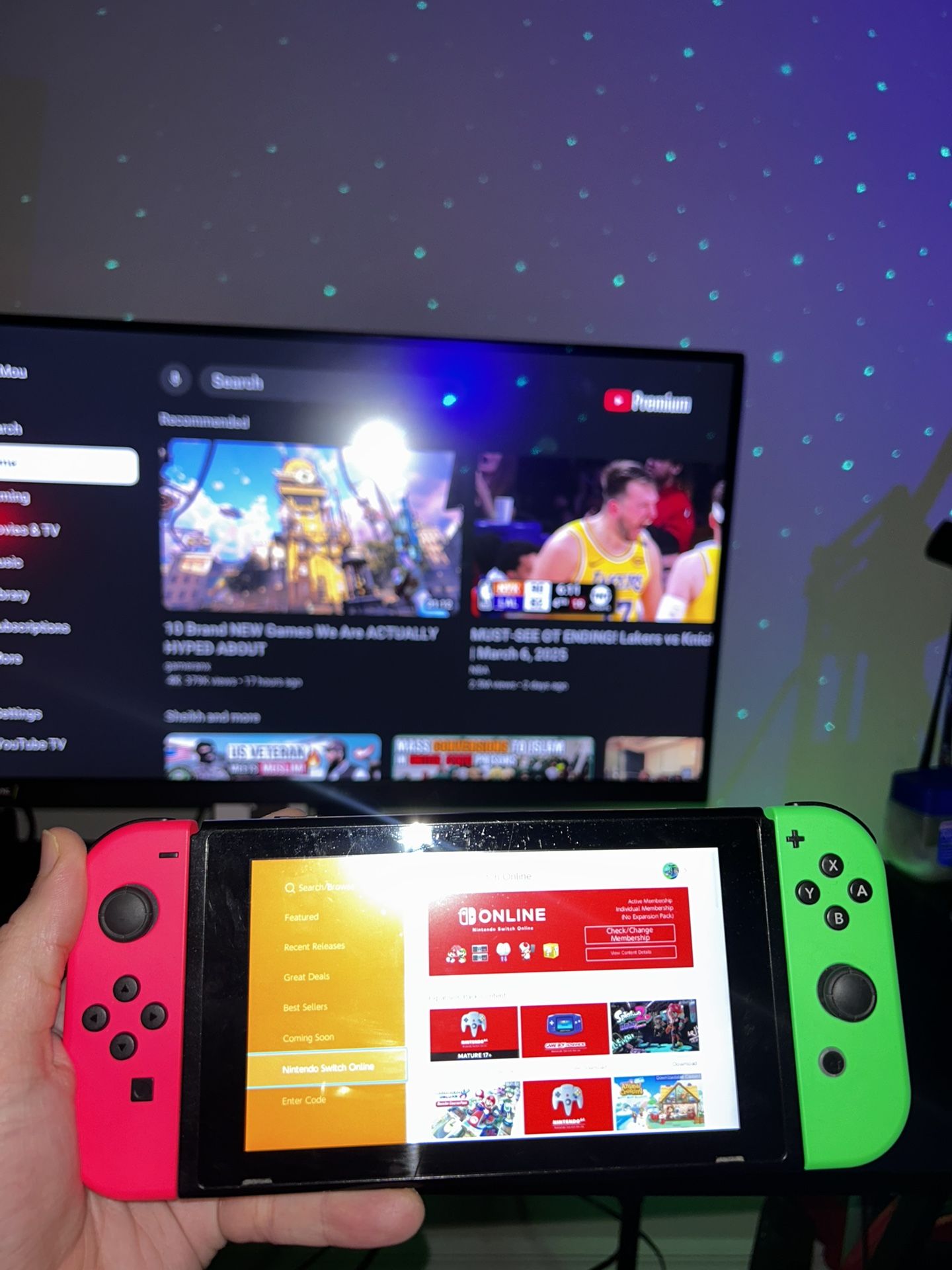 Nintendo Switch, Extra Controller, All Cables $120 for Sale in Las ...