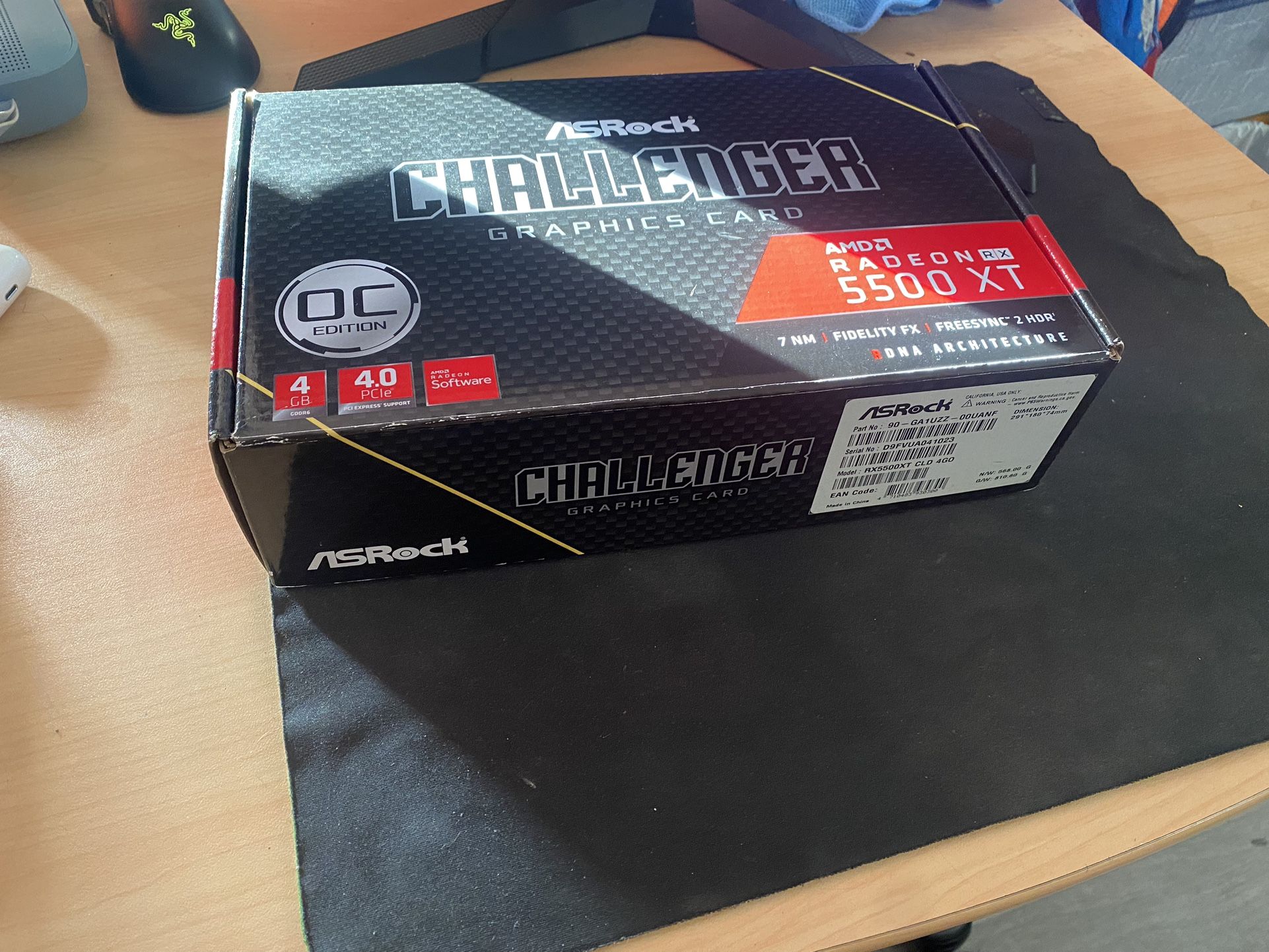 AMD Radeon 5500 XT + EVGA 400W PSU for Sale in Torrance, CA - OfferUp