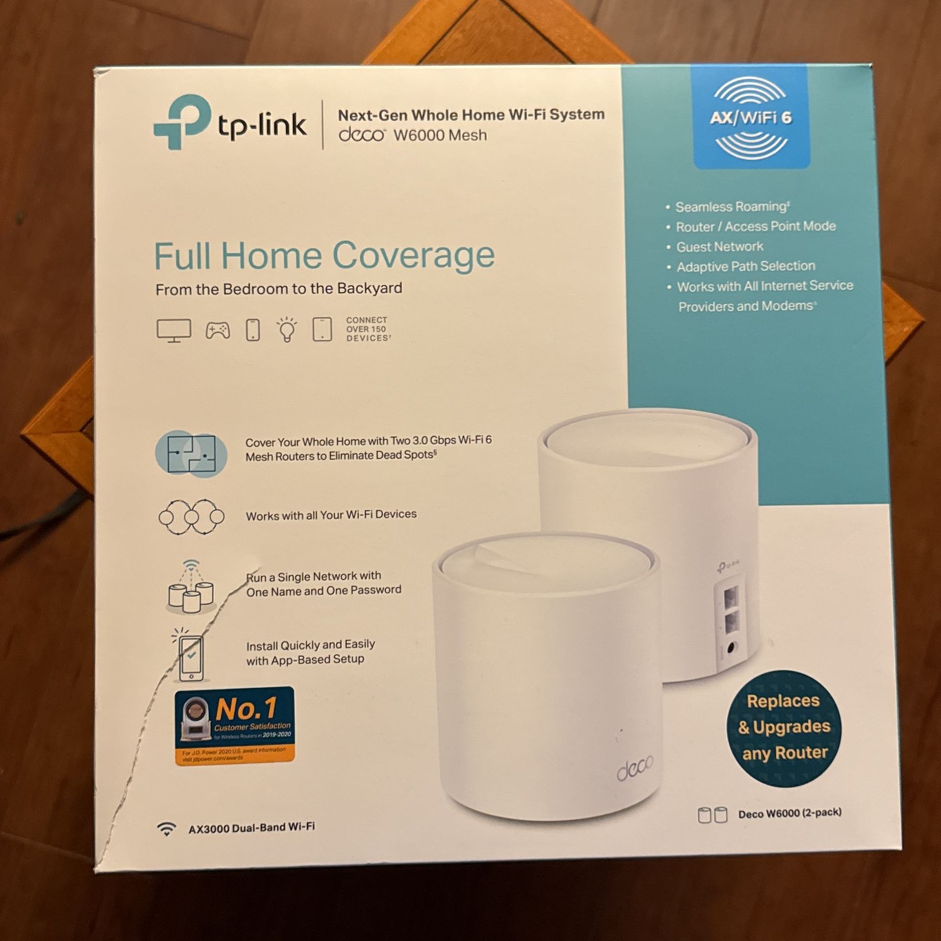 TP-Link WiFi 6 AX3000 Mesh Router - Deco 2 Pack for Sale in Sherwood ...