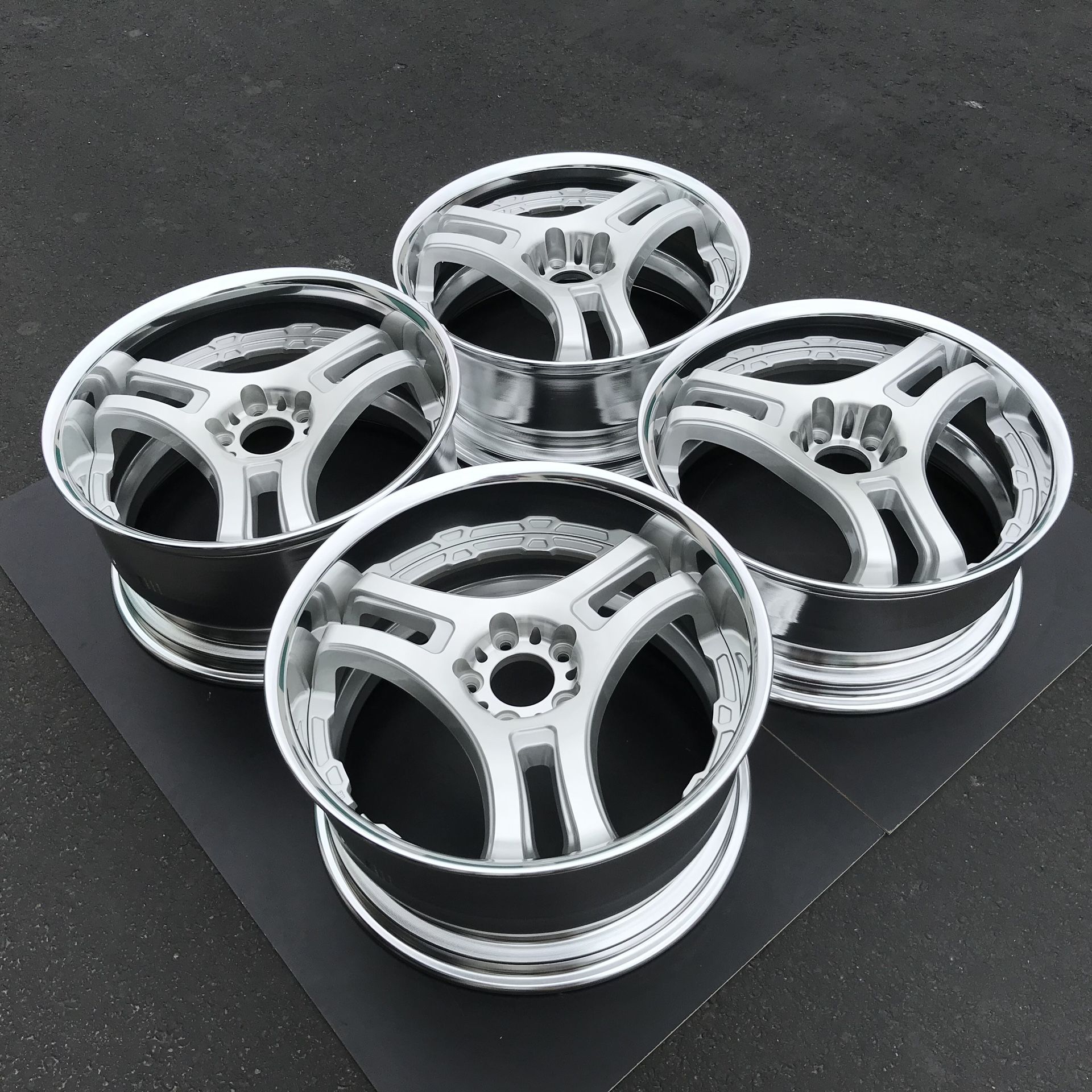 RH Pro S3 19x8.5 19x10 (Made by Work Wheels) 5x114.3 Two Piece - Lexus ...