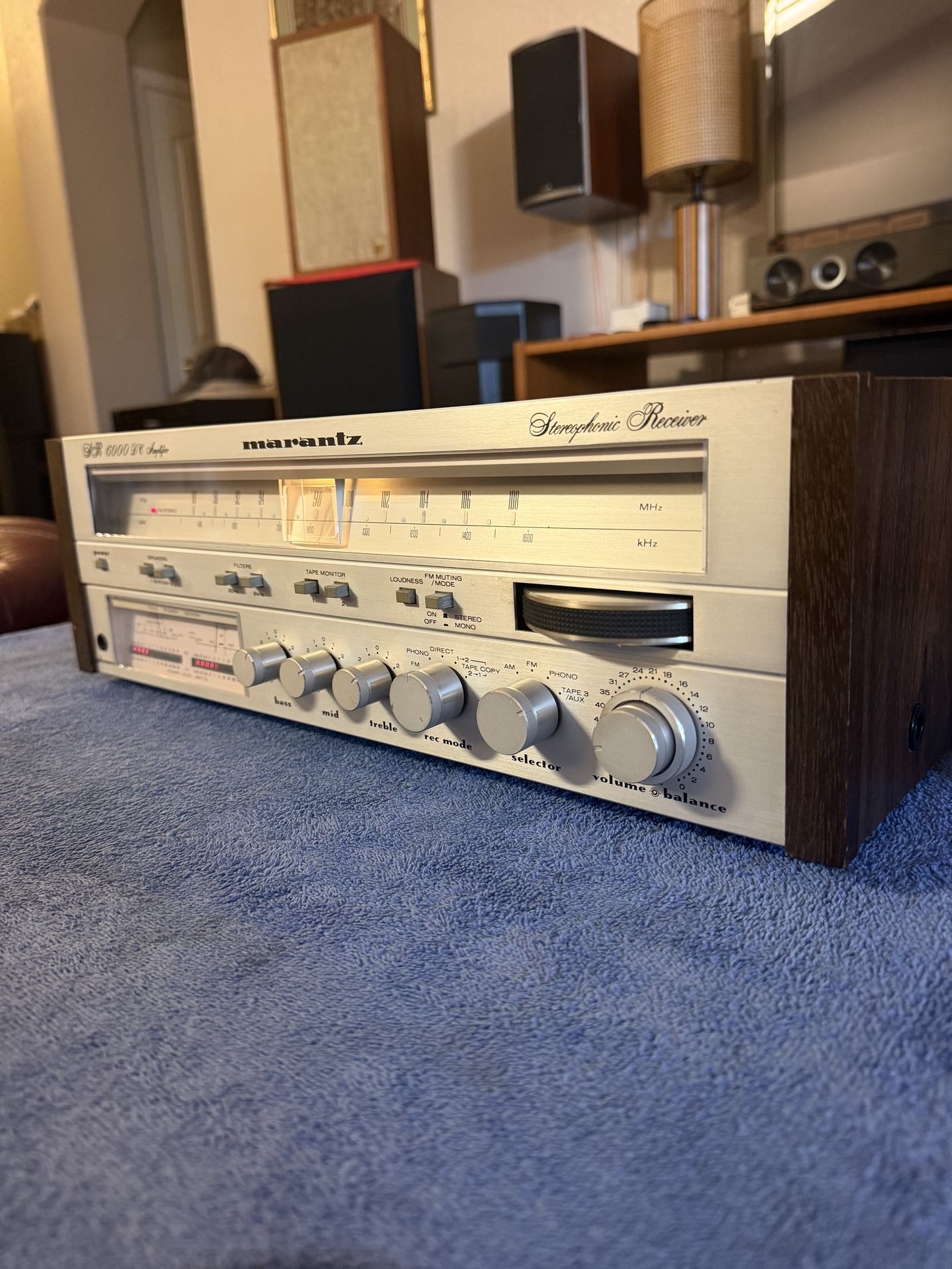 Vintage Marantz SR 6000 DC Stereophonic Receiver - Clean & Powerful ...
