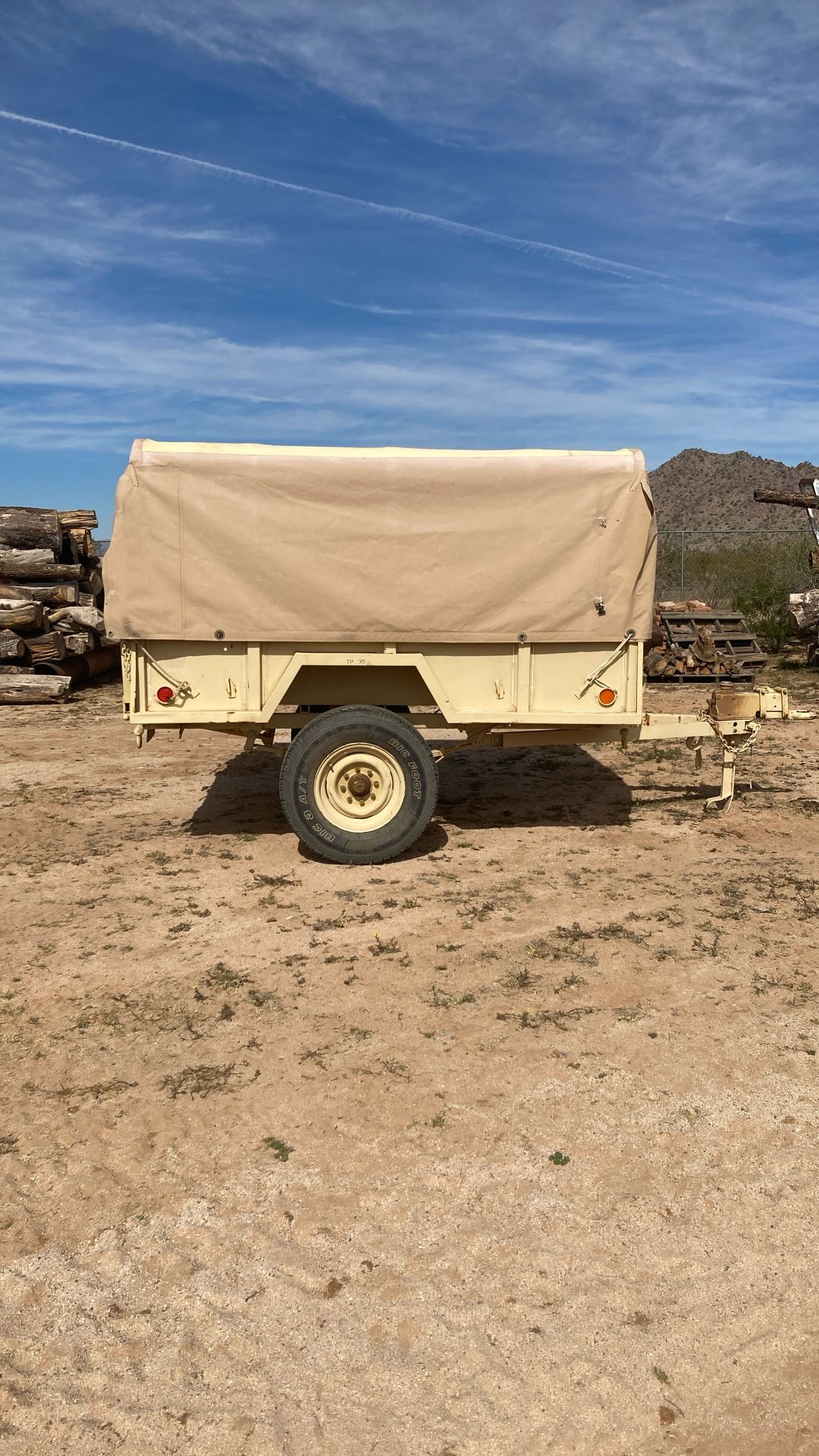 US Army M101 3/4 Ton Cargo Trailer for Sale in Mobile, AZ - OfferUp