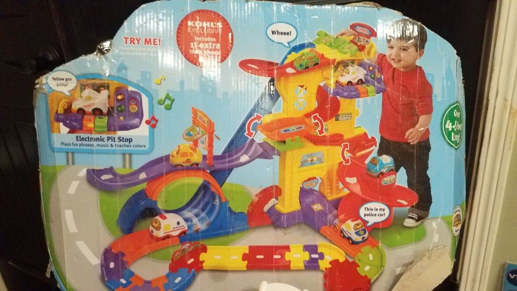 Was $55 Now $ 27.50 50% off Vtech Electronic Pit Stop, Gas Station ...