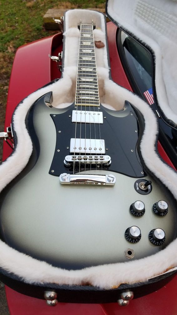 Gibson Sg Silverburst