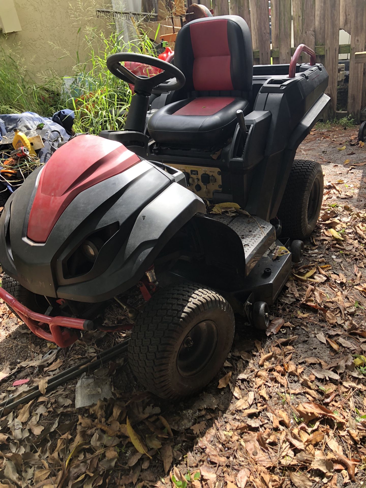 Raven UTV 7100 Watt Generator; 50 Mower Deck Combined for Sale in West ...