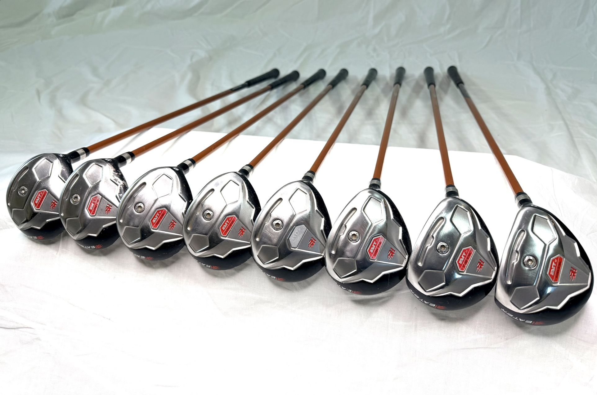 Rare Heater BMT II Hyper Steel Hybrid Iron Set 4-PW SW RH Mens Graphite ...