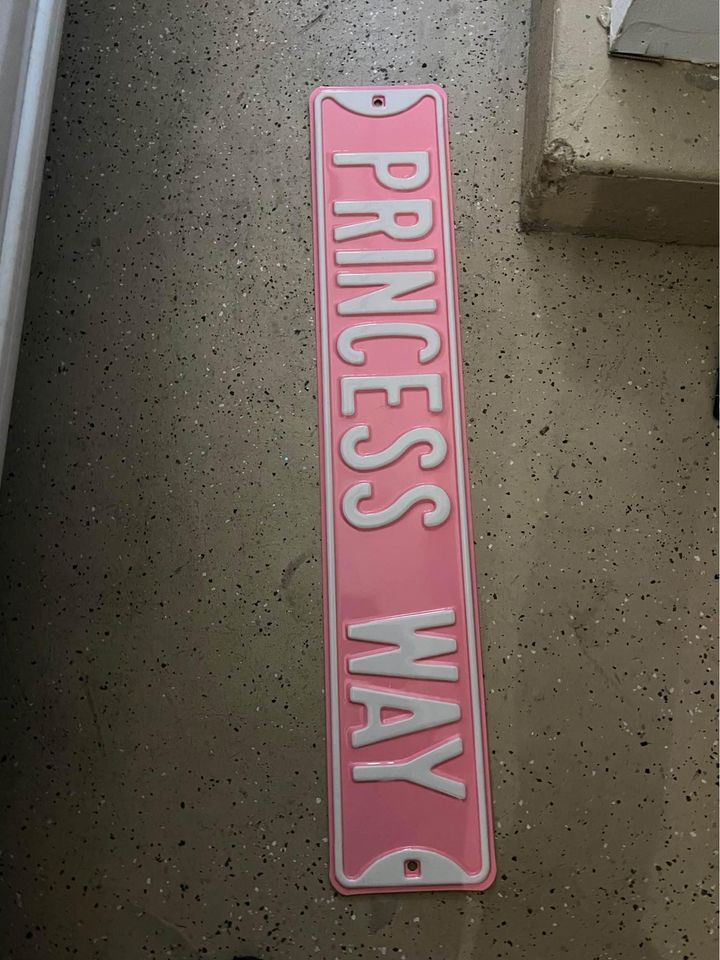 Princess Way Sign Room Decor for Sale in San Diego, CA - OfferUp