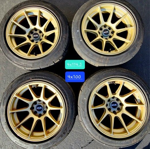 NS254 XXR 527 Rim 10 Spoke Gold Wheel Wheels 15 inch Wheels for Sale in ...