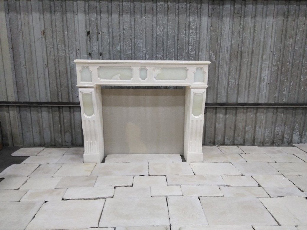 Cantera chimeneas limestone fireplace and mantels for Sale in Houston ...
