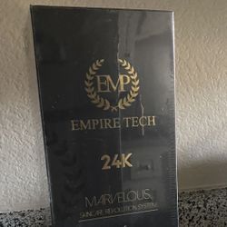 Empire Tech MARVELOUS 24K GOLD Skincare Revolu tion System NEW In Box ...