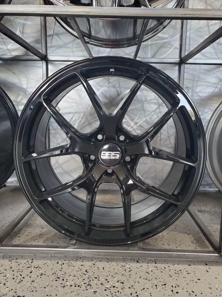 19" staggered BBS RI rep wheels 19x8.5 and 19x9.5 et35 5x114 fits ...