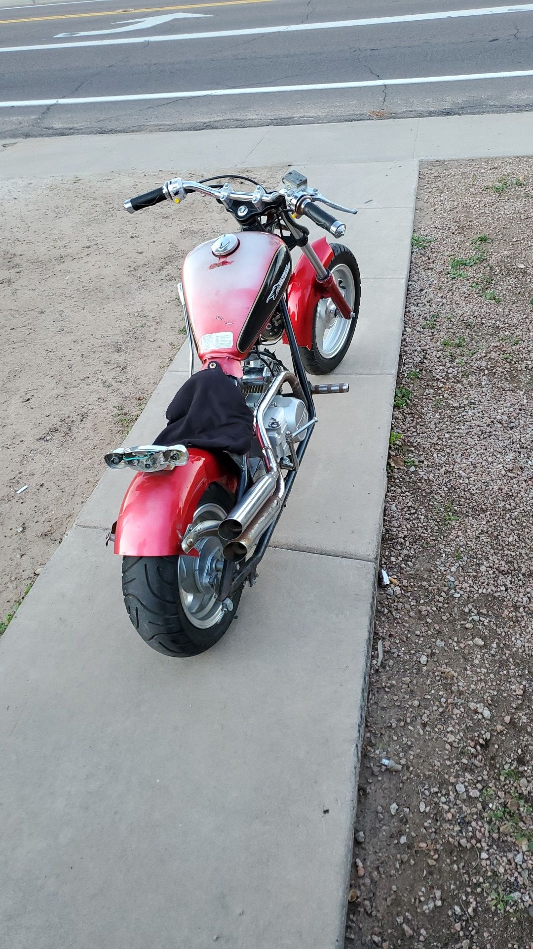 Diablo Mini chopper 125CC semi automatic for Sale in Chandler, AZ - OfferUp