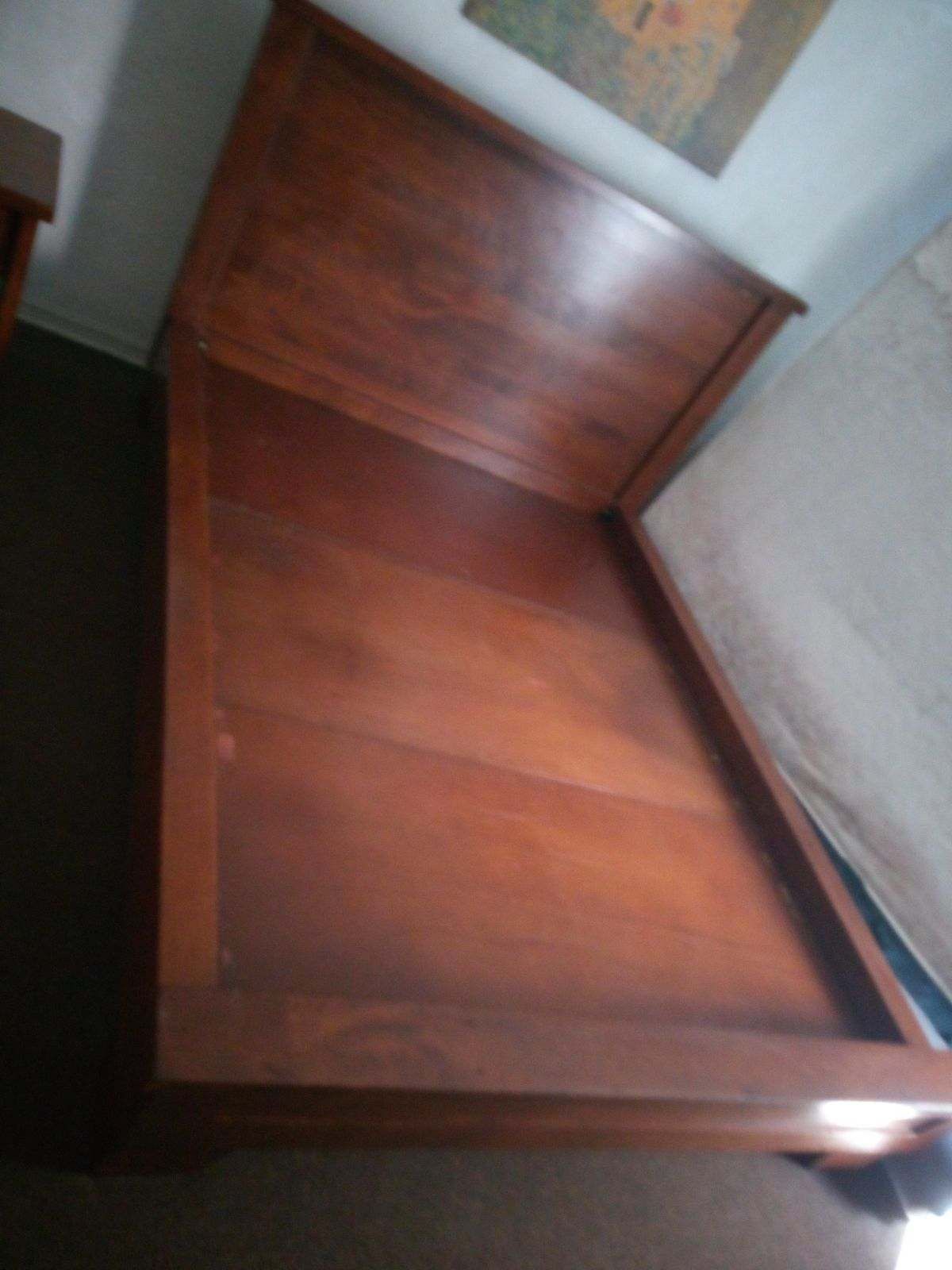 POTTERY BARN SUMATRA QUEEN BED & NIGHTSTAND for Sale in Long Beach, CA ...