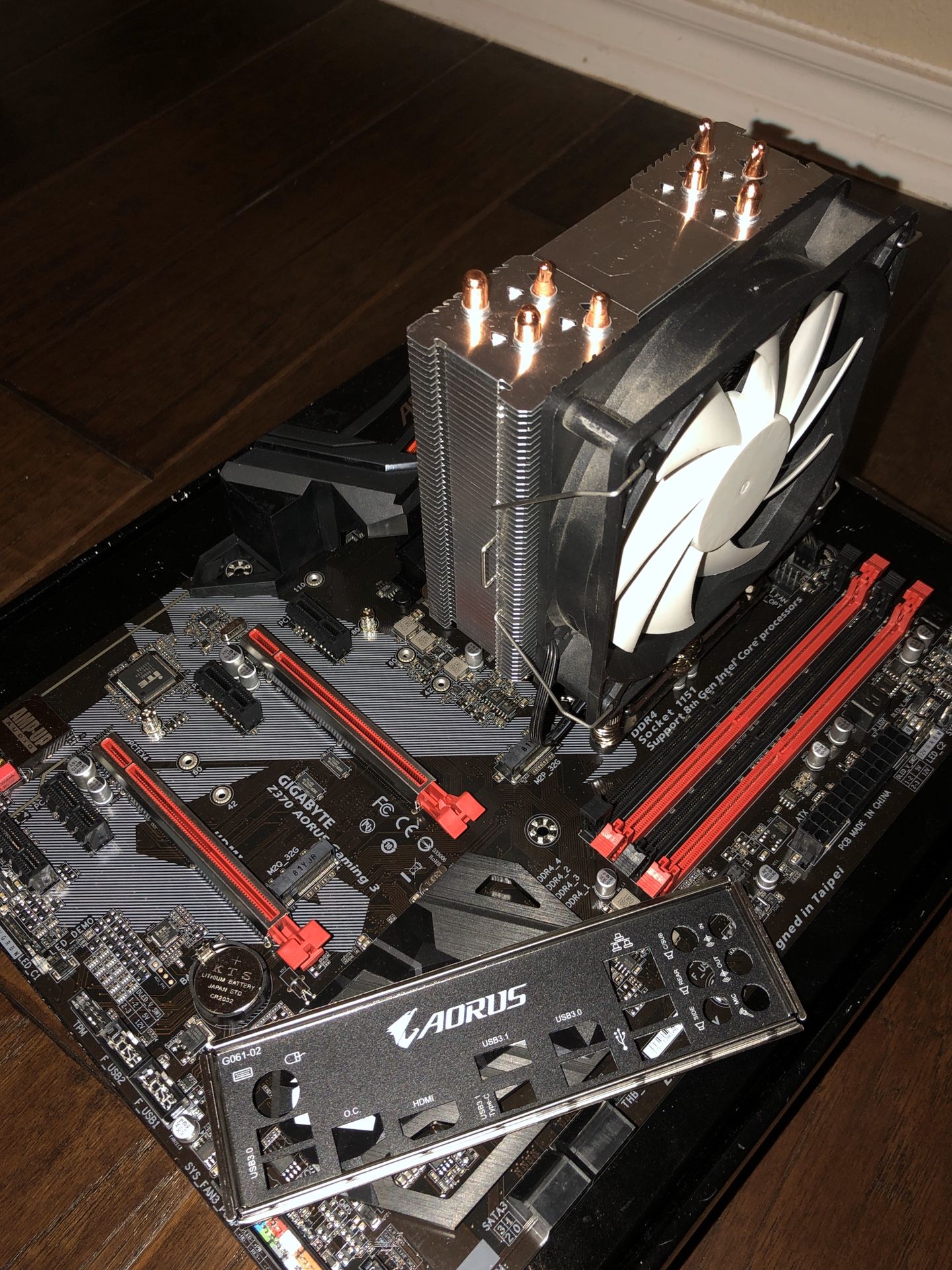 Intel i5-9600K 9th Gen 6 Cores CPU Processor & Gigabyte Z370 Aorus ...