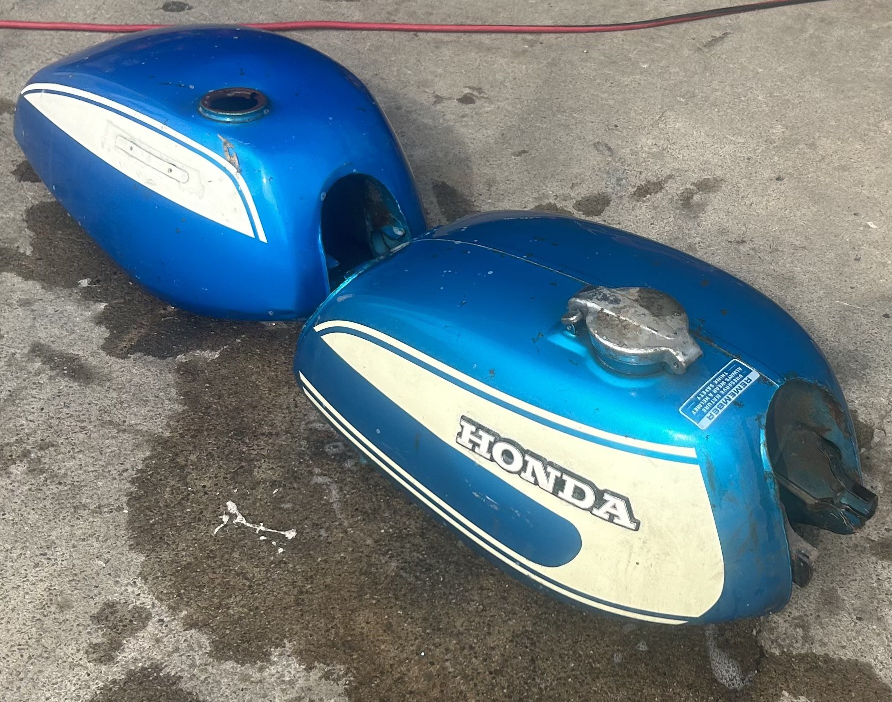 Vintage Honda Motorcycle Gas Tanks 1971 Cl350 for Sale in Garden Grove ...