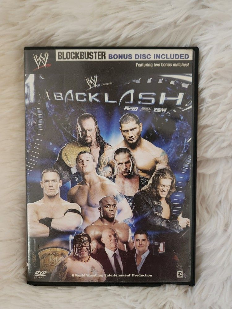 WWE Backlash 2007 for Sale in Brea, CA - OfferUp