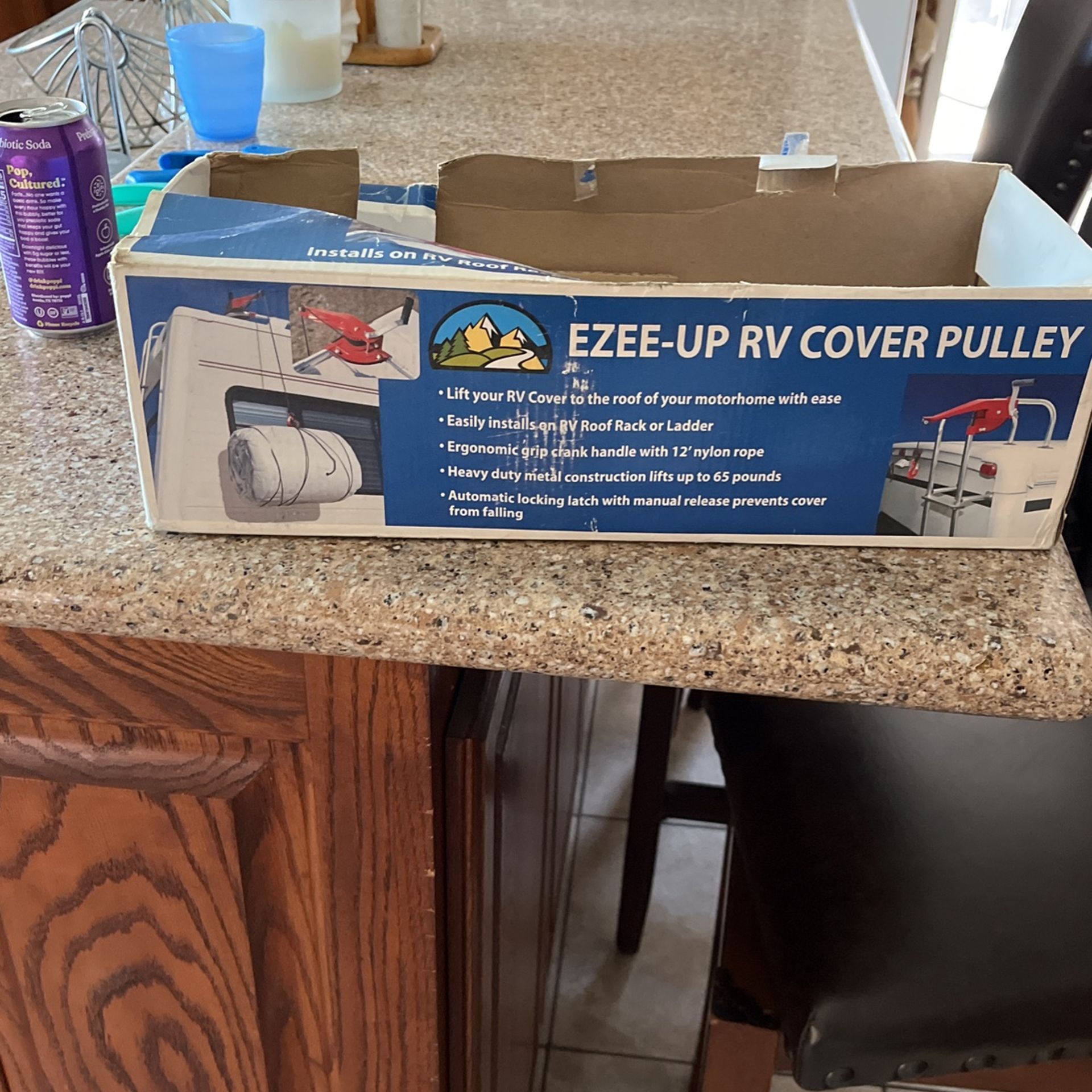 New Ezee-up Rv Cover Pulley Heavy Duty Motorhone Cover for Sale in San ...