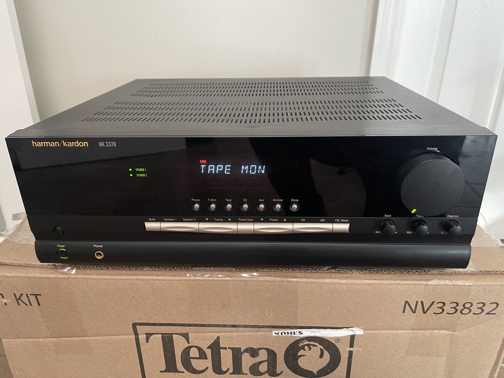 Harman Kardon HK 3370 Stereo Receiver, Very Clean Like New with High ...