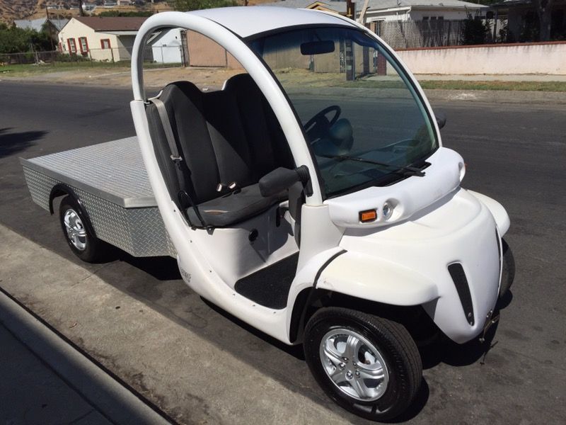 GEM Electric Utility Pickup NEV Golf Cart 72V Street Legal for Sale in ...