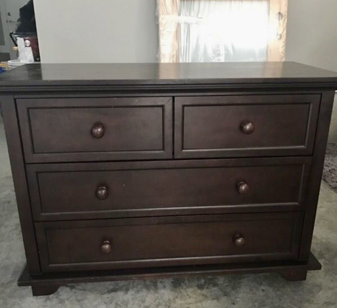 Espresso Dresser 4 Drawers for Sale in Bothell, WA - OfferUp