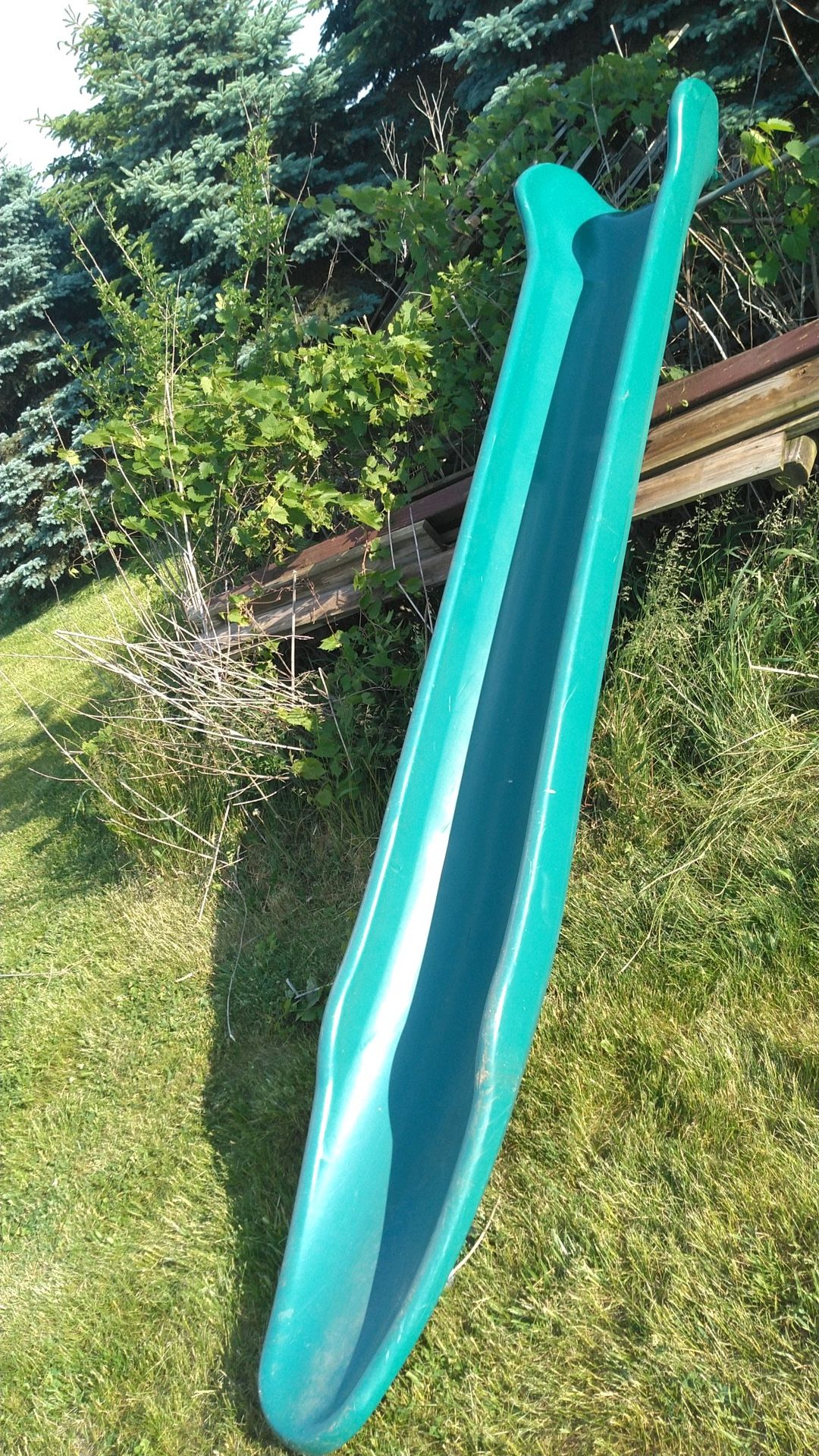 12ft green rocket slide for Sale in Sycamore, IL - OfferUp